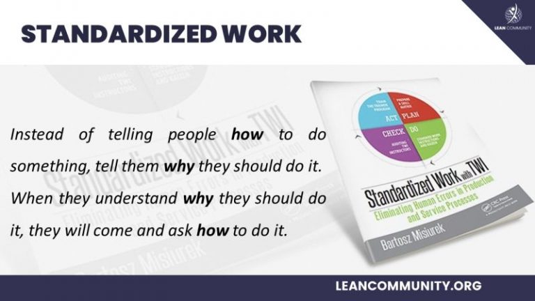 Standardized Work | Lean Community